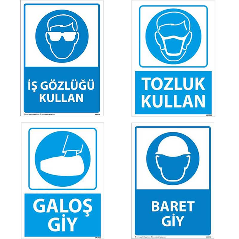 Emredici Uyarı Levhaları - Tarkan Reklam